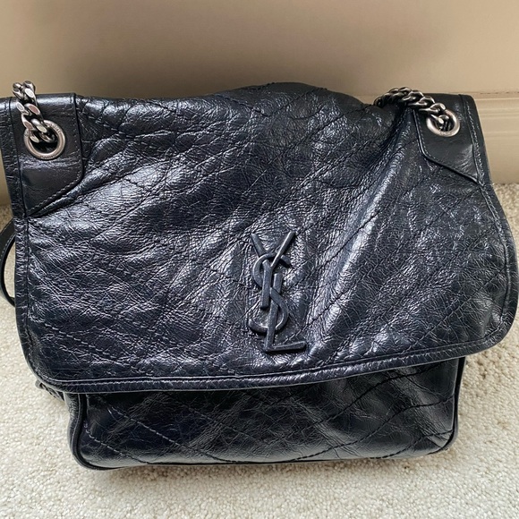 Yves Saint Laurent | Bags | Ysl Niki Large In Vintage Leather | Poshmark